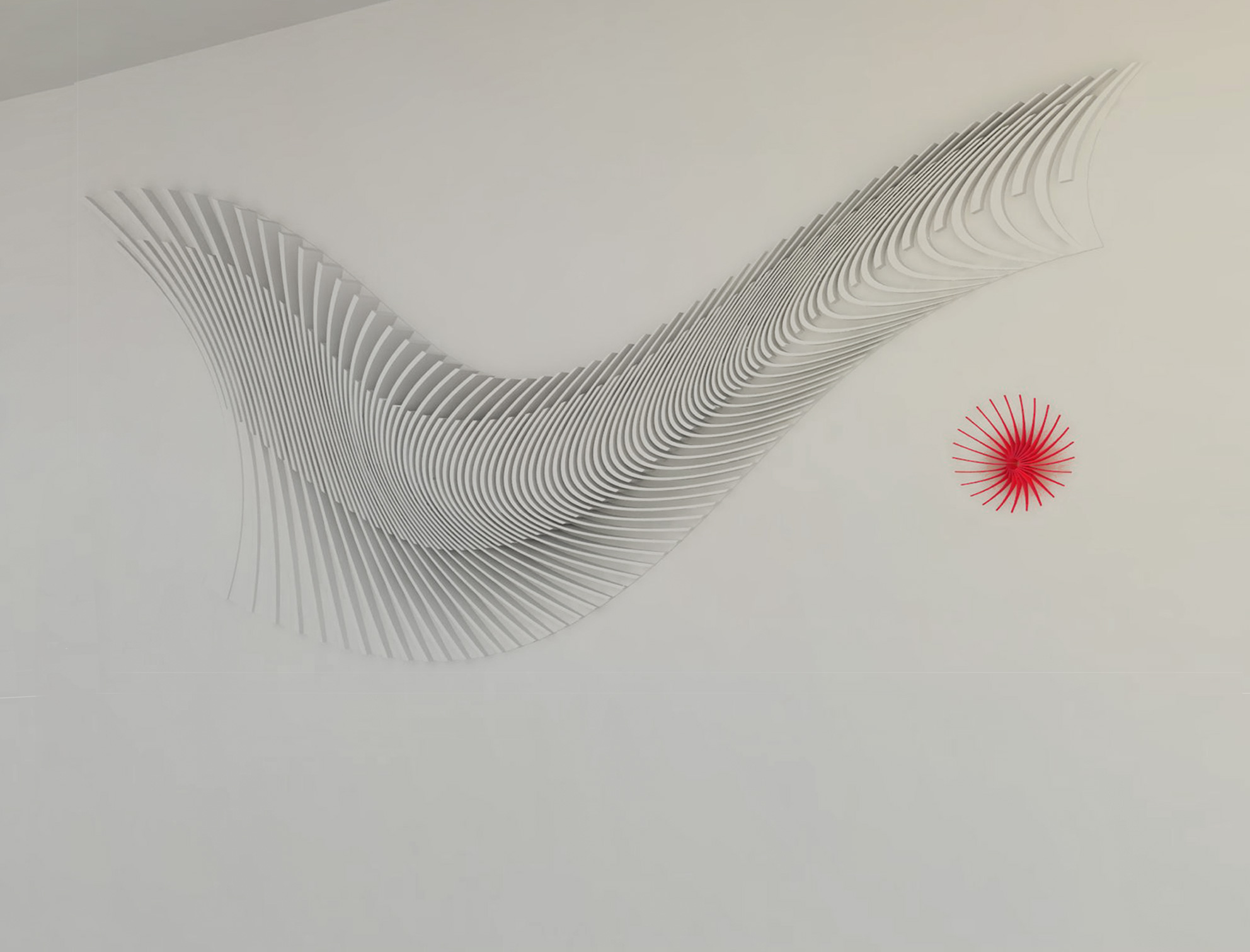 THE SPINE, SCULPTURE FOR THE WALL - EP Architects